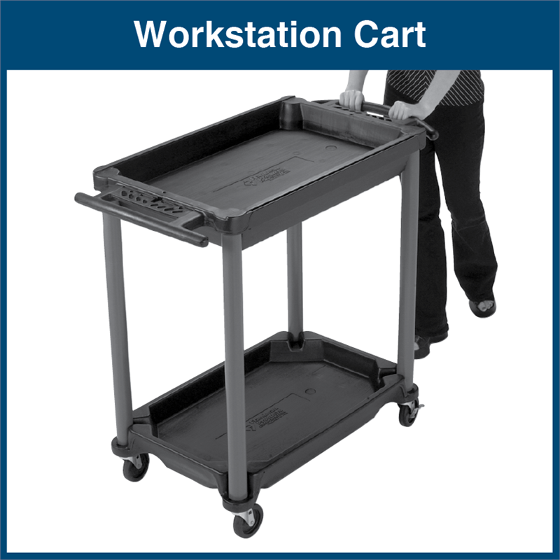 Mobile Utility Workstation Cart — Medi-Dose